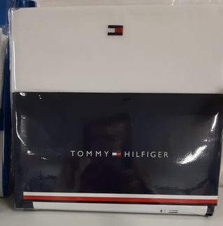 Copripiumone Tommy Hilfiger 155 x 220 in percalle