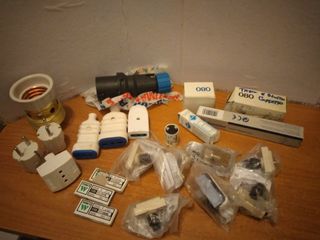 Stock materiale elettrico come da foto 