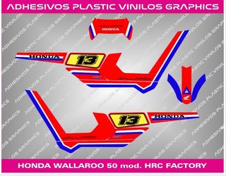 Kit de Pegatinas Vinilo Honda Wallaroo de segunda mano por 80 EUR en ...