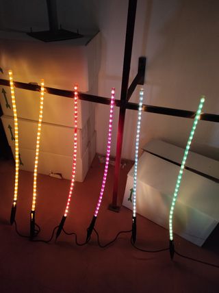 6fasci luci di natale per esterno 