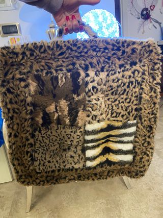 Grande cuscino leopardato