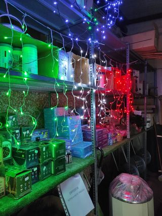 bandiera italiana a led per esterno 