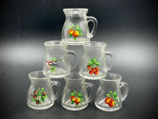 Bicchierini per shots, liquori, grappe set da 6