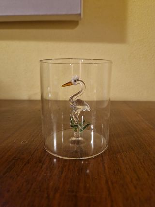 bicchiere fenicottero