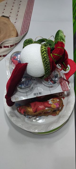 Oggetti Natale vari 7pz.