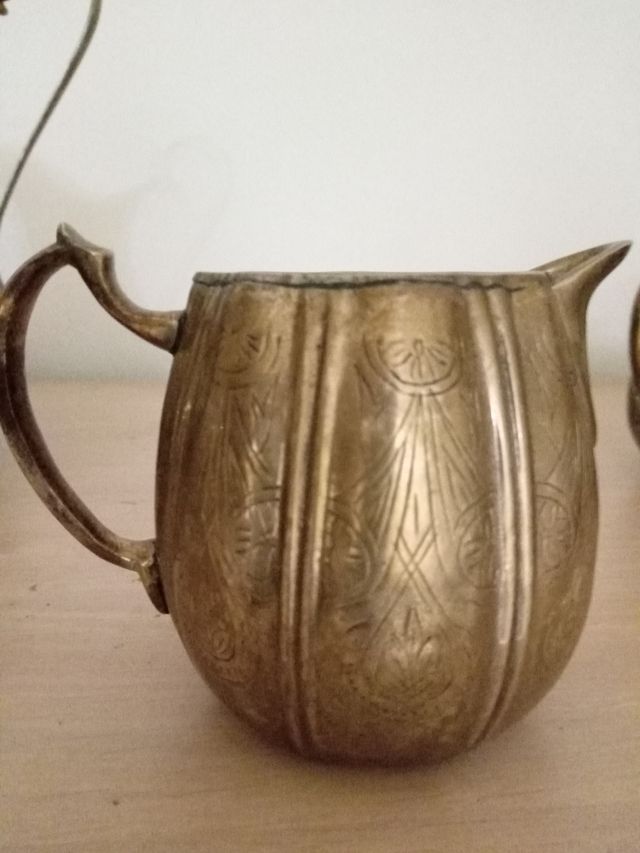 Royal Family Sheffield set teiera zuccheriera latt Foto-4