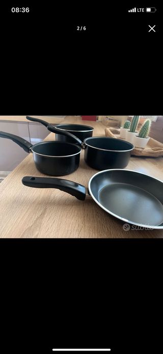 Set pentole e padelle