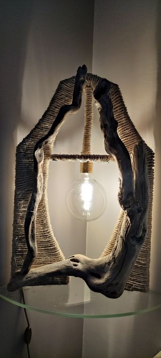 Lampada fatta a mano