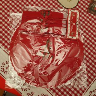 Set sottopiatto e 6 portatovaglioli in pannolenci