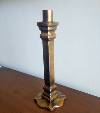 Portacandela Candelabro ferro battuto #christmas