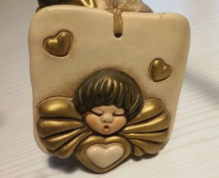 thun formella Angelo con cuore e cuoricini 