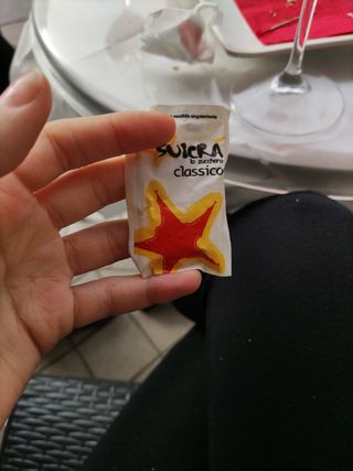 bustina di zucchero