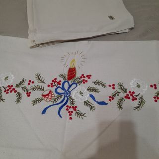 Tovaglia in cotone 12 posti