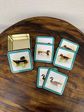 Set di sottobicchieri vintage