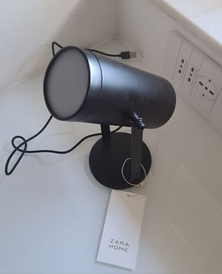 Faretto ricaricabile Usb nero Zara home