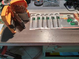 punte trapano dewalt e bosch + disco flex