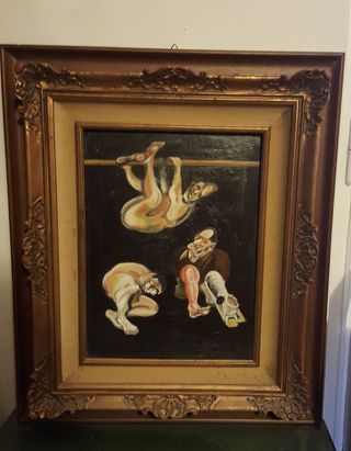 Dipinto olio ▪ Da Bacon, Studio dei corpi