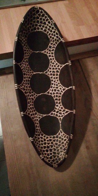 Centrotavola/svuotatasche originale africano 