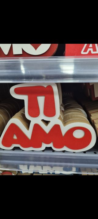 Tavoletta di legno per San Valentino 