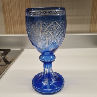 calice decorativo in cristallo