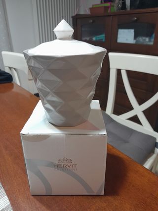 Contenitore zuccheriera Hervit in porcellana