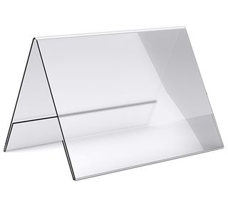 Espositore in Plexiglass formato A5. Conf. 5 Pz.