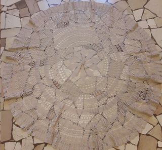 Copritavolo rotondo da 134 cm di diametro