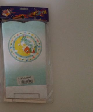 Porta popcorn Baby bell verde nascita compleanno