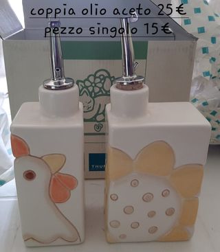 Set olio e aceto