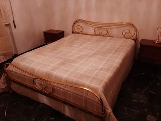  Letto matrimoniale in ottone