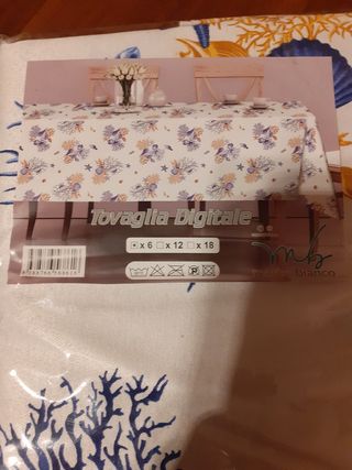 Tovaglia digitale Mastro Bianco x 6