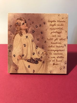 Quadretto angioletto 