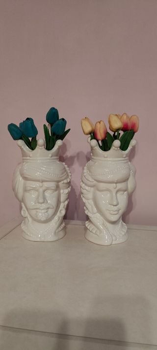 bellissime teste Caltagirone.