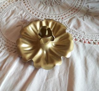 Portacandela colore ORO artigianale #christmas