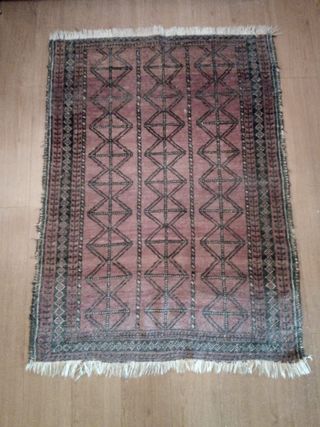 Tappeto Persiano anni '80. 120cmX86,5.