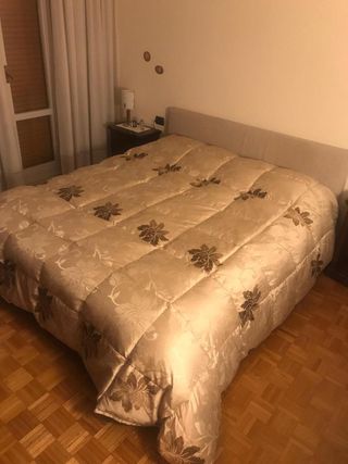 Trapunta matrimoniale in piuma d’oca. 