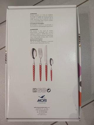 Servizio Posate Mori 24 pezzi