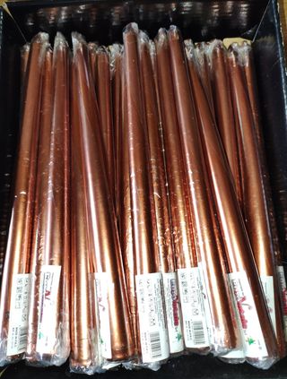 Set candele lisce 35 pezzi EuroNatale