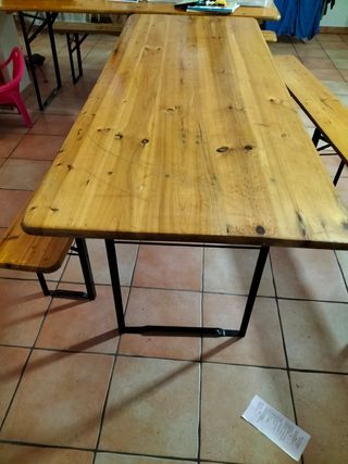 tavoli con panche