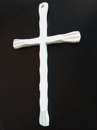 Croce in ferro battuto shabby