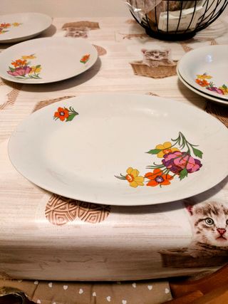 Servizio  piatti completo porcellana