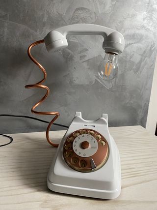 Lampada telefono retró