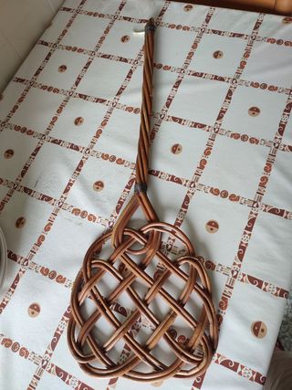 Battipanni in vimini originale vintage anni 50 