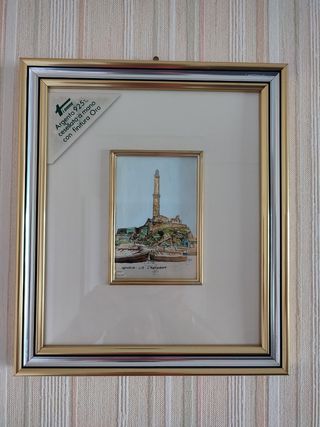 Quadro su lastra argento 925 "Creazioni TIEMME"