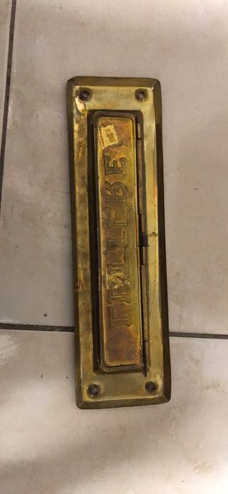 Sportello lettere ottone 