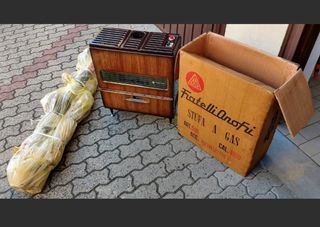 Stufa A Gas Vintage. Fratelli Onofri Modello 509. 