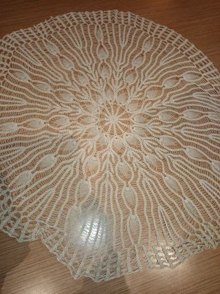 Tovaglia Uncinetto tonda 