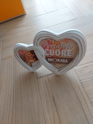 Portafoto a forma di cuore 