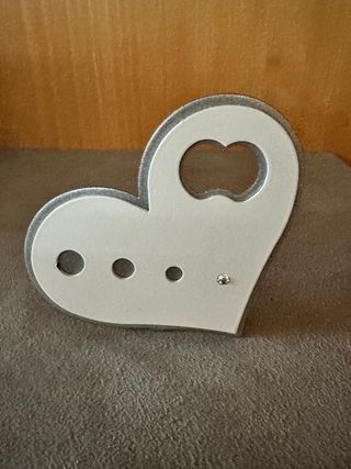 Apribottiglie a forma di cuore 