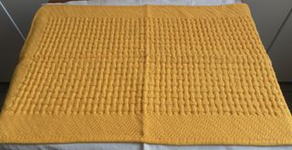 tappeto giallo 55x90 cm